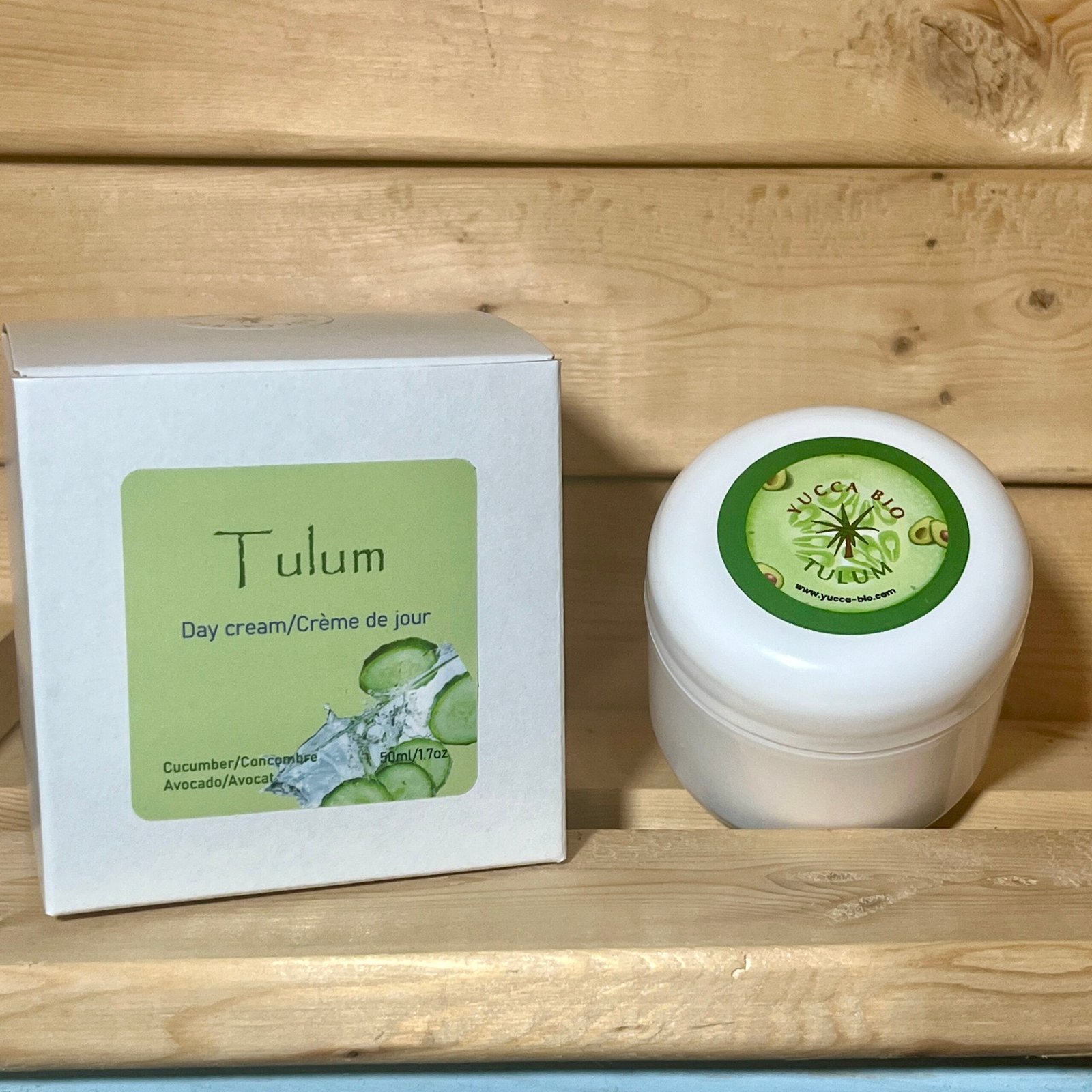 Tulum – Cucumber / Avocado Day Cream – 50 ml / 1.7 oz - Yucca Bio